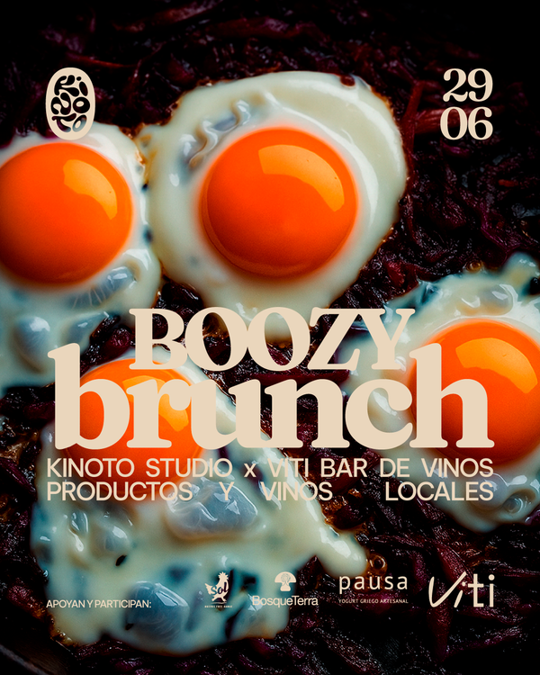 Domingo 29/06 - Boozy brunch – Kinoto Food Studio